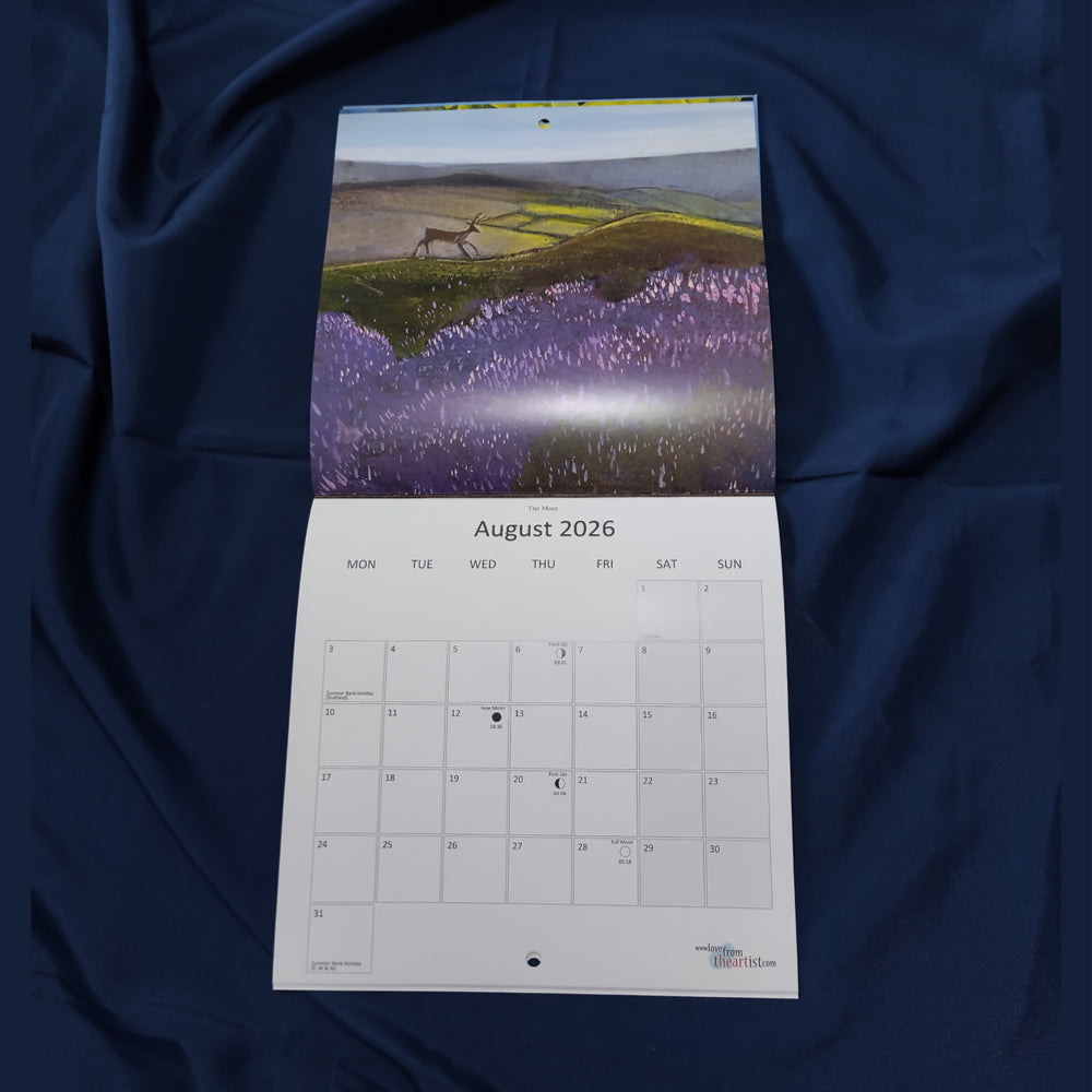 Hannah Willow's 2026 Pagan and Wildlife Calendar – Moondragon